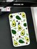 Чехол на Apple iPhone XR / Айфон XR с принтом "Авокадо паттерн", прозрачный