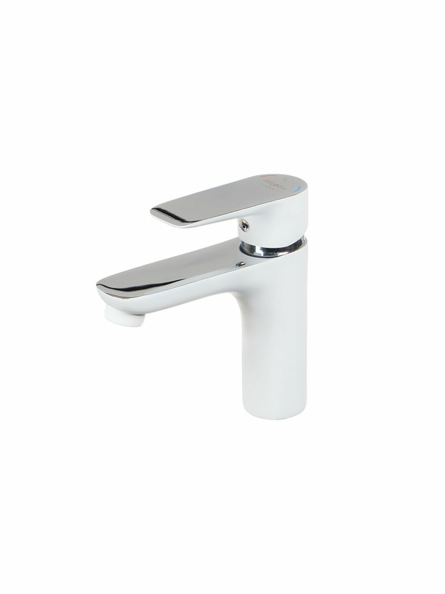 Melodia Della Vita Смеситель умывальник MELODIA Rumba White картридж д.35мм MDV35320wt без гибкой подводки