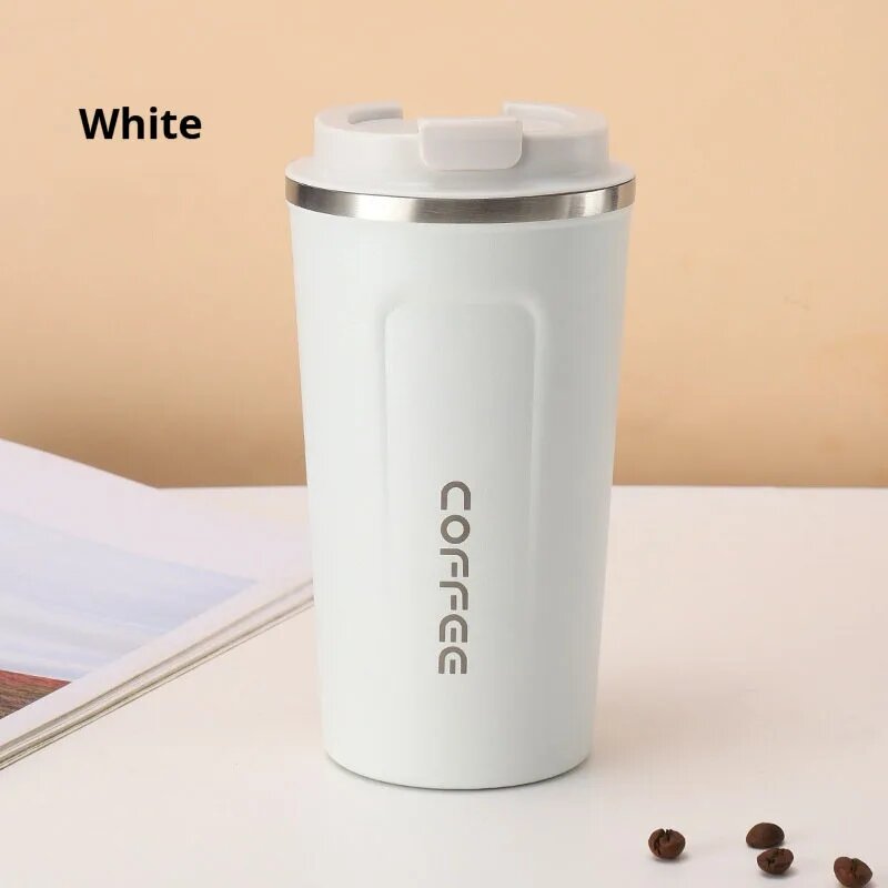 Термокружка из нержавеющей стали 380/510 мл Белый, 380ML, White