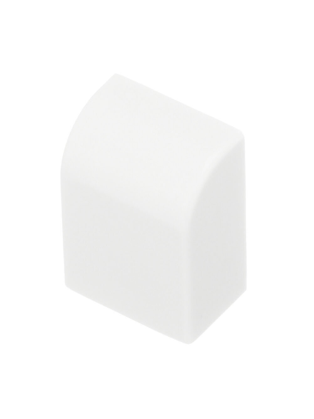 Заглушка для кабель-канала 15х10 мм белая (4 шт.)