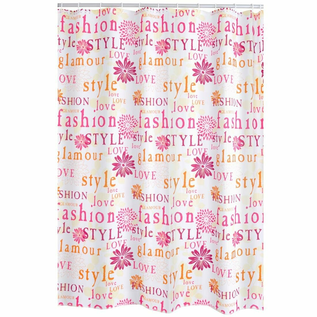 Шторка для ванны Ridder Glamour 180х200 47312 цвет Красный, качество и стильный дизайн