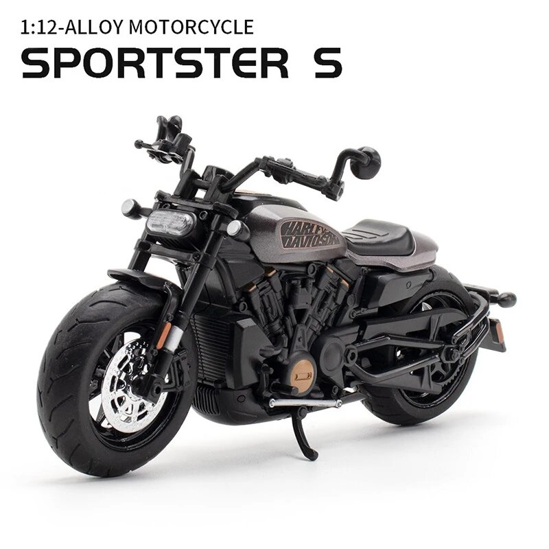 Модель мотоцикла Harley Davidson Sportster S 1:12