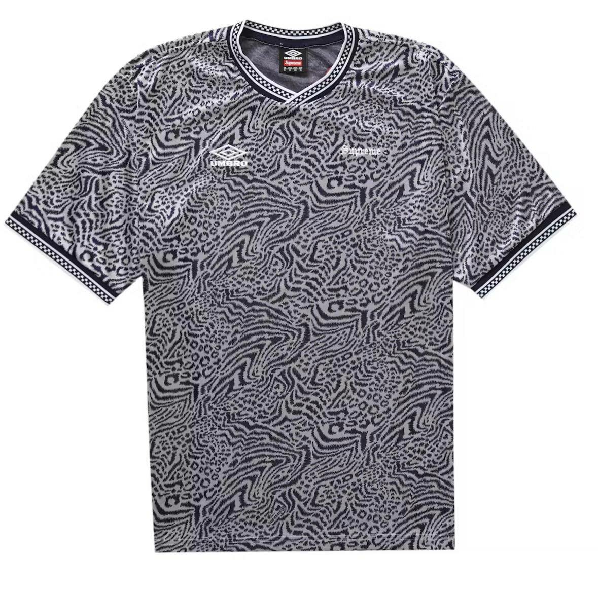 Джерси Supreme Umbro Jacquard Animal Print Soccer Jersey White