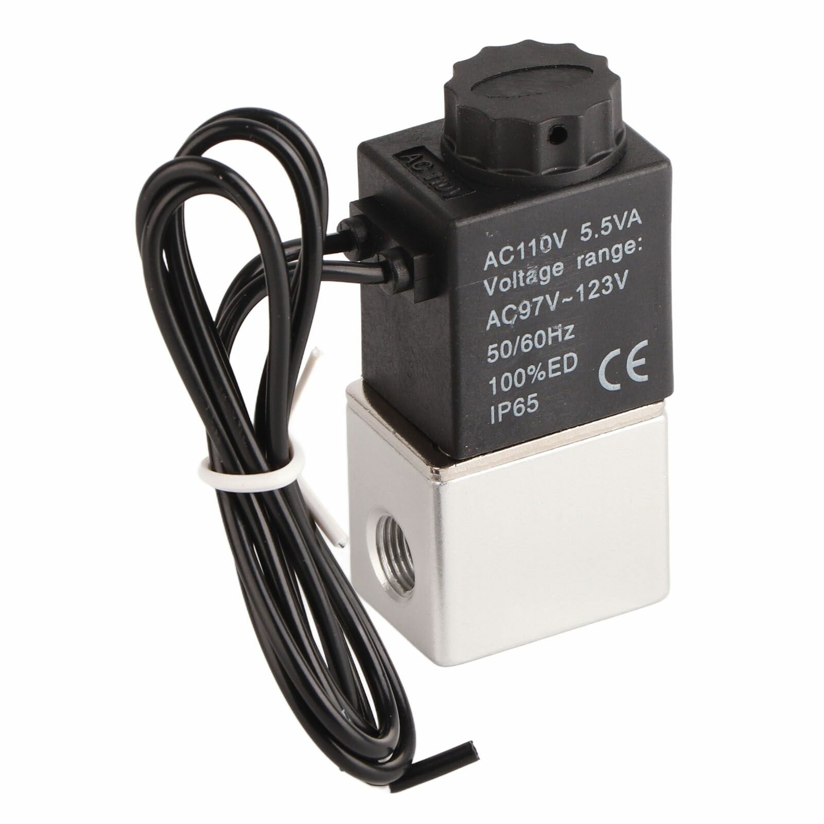 2V025 06 2-позиционный 2-ходовой электромагнитный клапан, нормально открытый, стабильный, прочный электромагнитный клапанAC110V