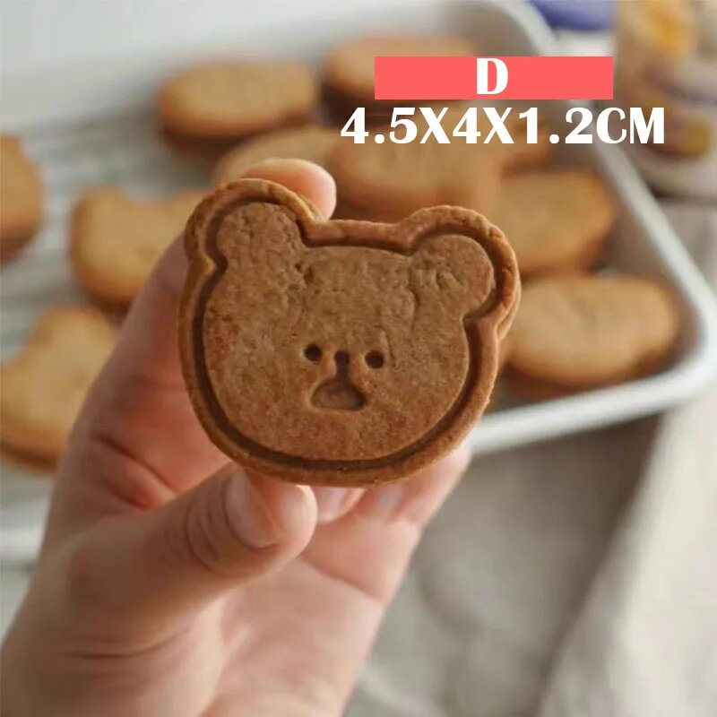 Формочка для печенья MOZHOU медведь bear-1