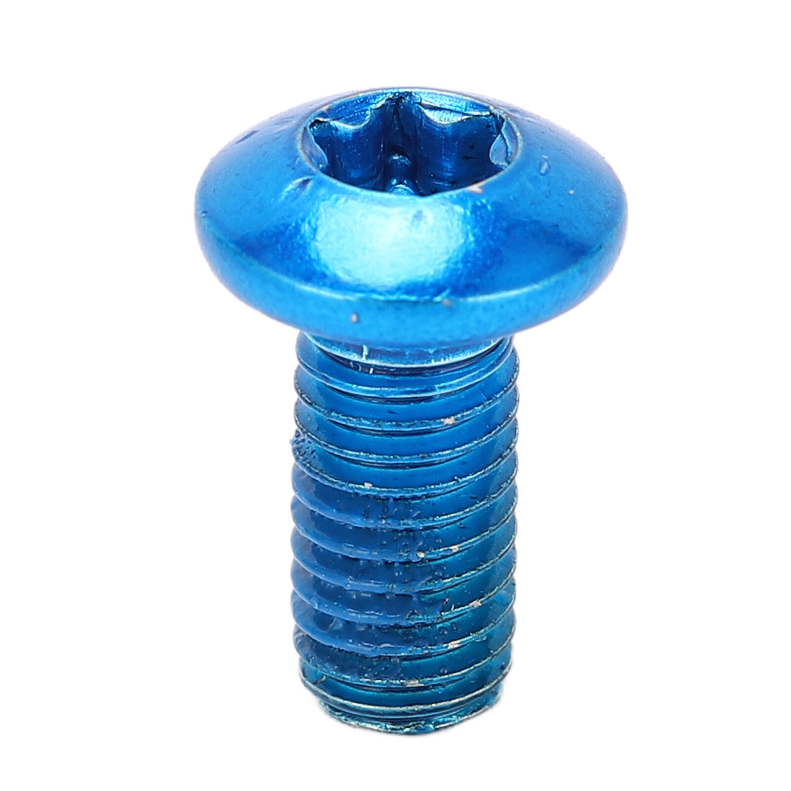 12 шт, болты ротора дискового тормоза горного велосипеда, винт из легированной стали, винт тормозного диска велосипеда T25 M5x10 мм, синие болты