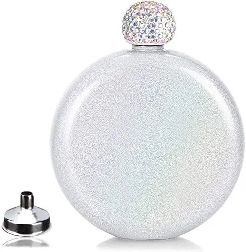 Фляга WHITE 5 унций из нержавеющей стали