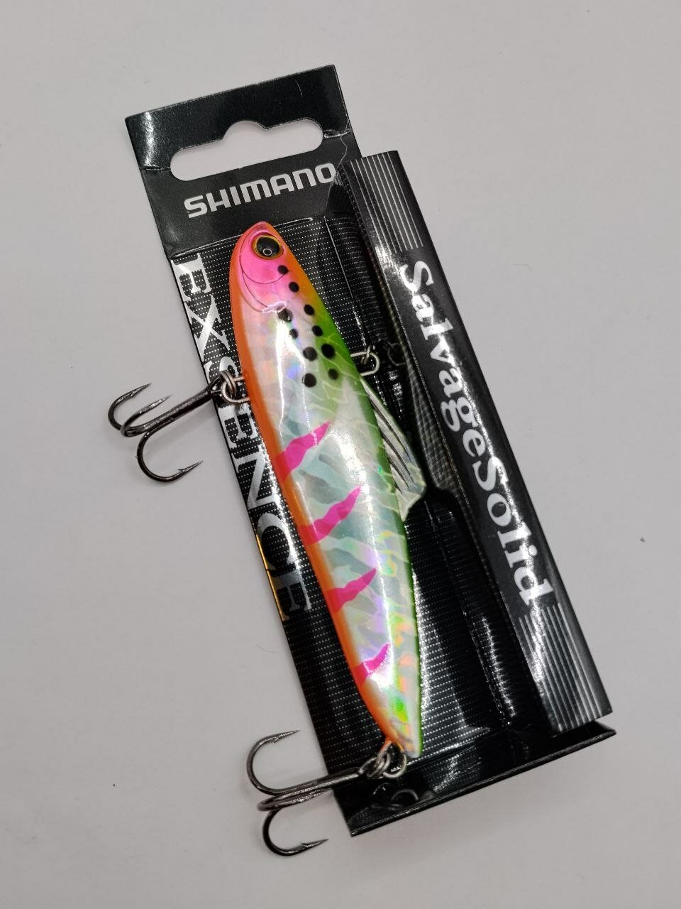 Shimano Salvage Solid ES 100 100 мм 33 г тонущий воблер для глубокой ловли щуки судака и троллинга