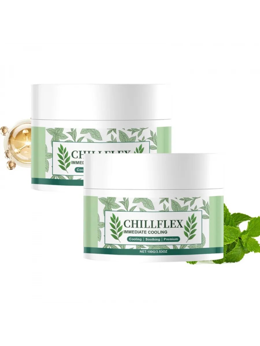 Успокаивающий бальзам на травах с ментолом（2pcs）