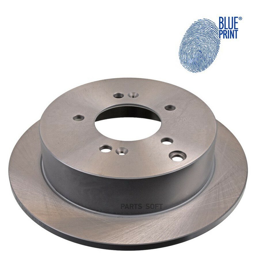 BLUE-PRINT ADG04345 Диск тормозной HYUNDAI ix35 / HYUNDAI SANTA FE 2001-06 / HYUNDAI TRAJET / HYUNDAI TUCSON / KIA SPORT ()