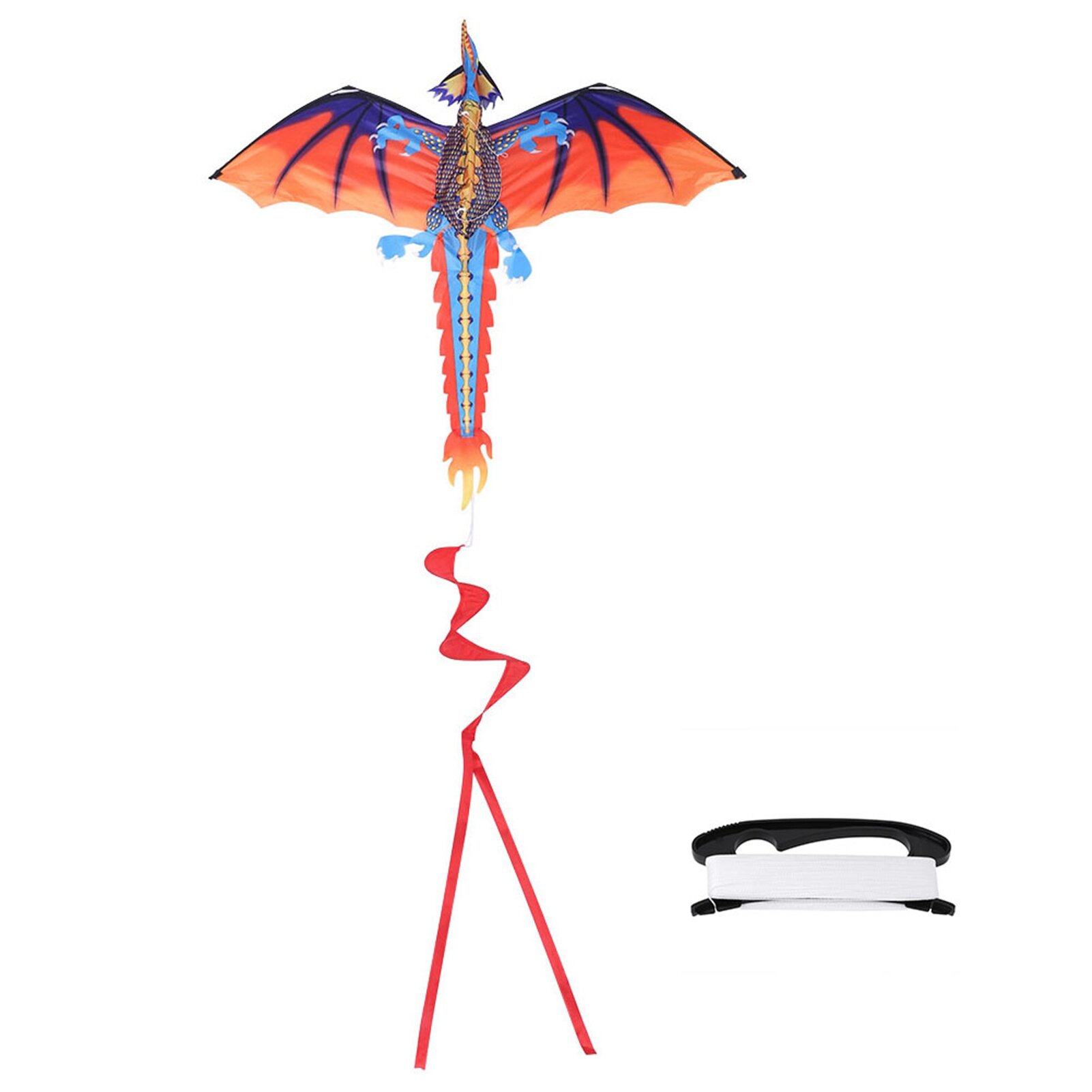 3D Dragon Kite Outdoor Flying Kites Детская детская спортивная игрушка