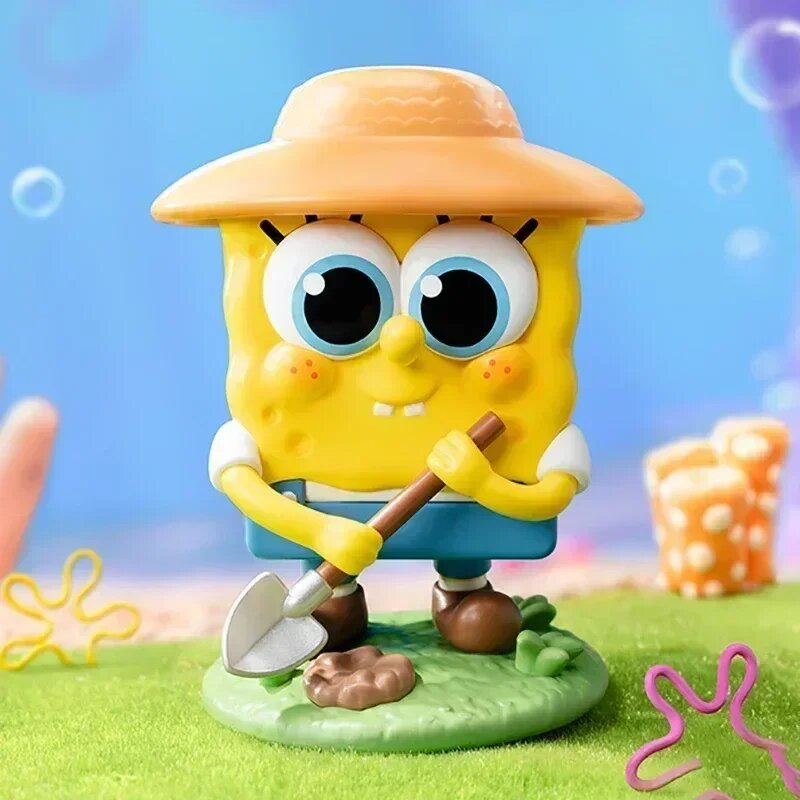 Губка Боб. Фигурка The Farmer, желтый цвет.