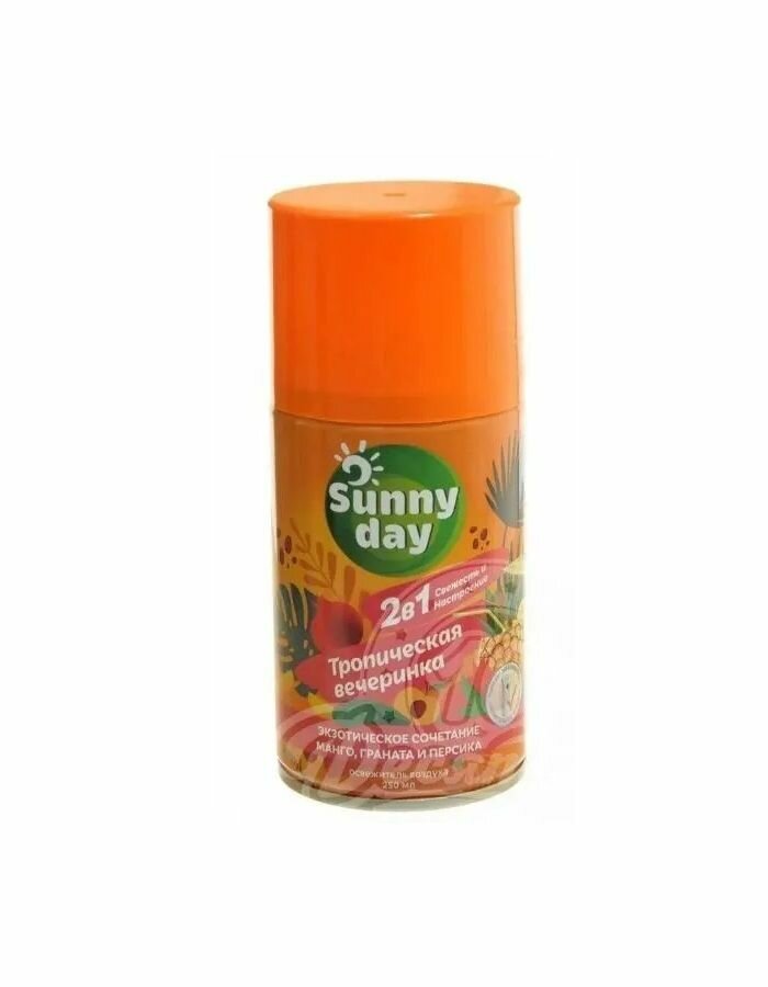 Автоматический освежитель воздуха "Sunny Day" Тропическая вечеринка 250 см3
