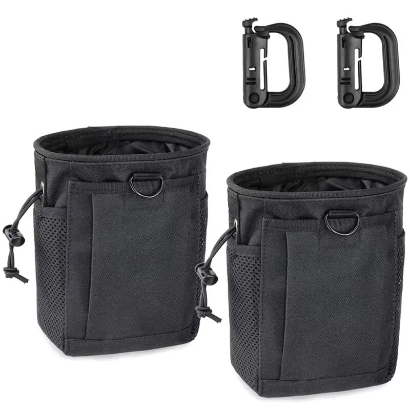 OPHIDIANTAC Molle Dump Pouch, Hunting Magazine Recovery Pouch, Drastring Ammo Bag Belt Поясная сумка Fanny Pack Регулируемая сумка-кобура