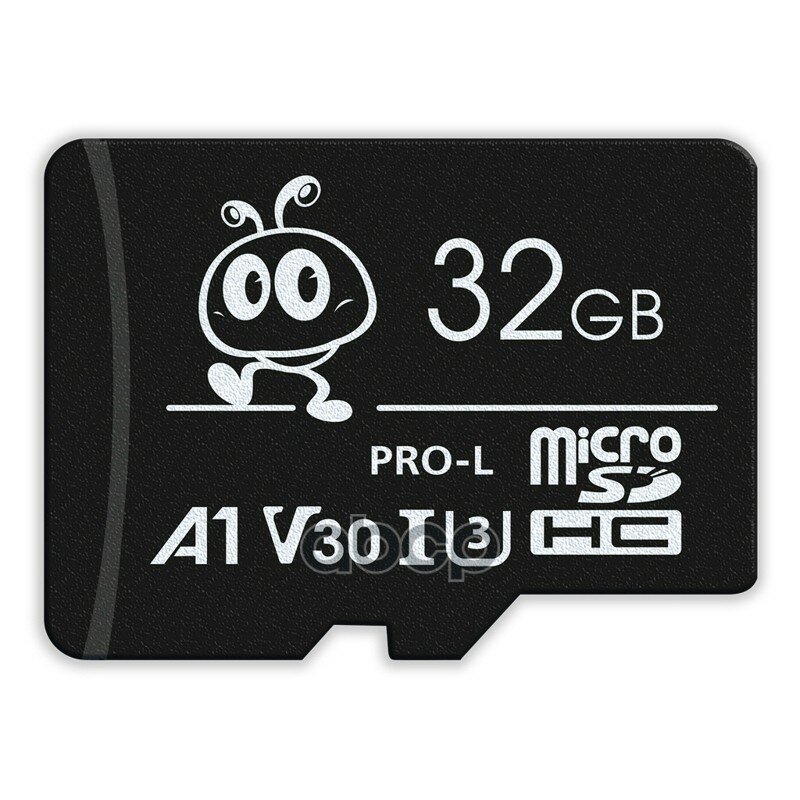Карта памяти 32GB MicroSD class 10 + SD адаптер SMARTBUY Smartbuy арт. SB32GBSDCL10U3L-01
