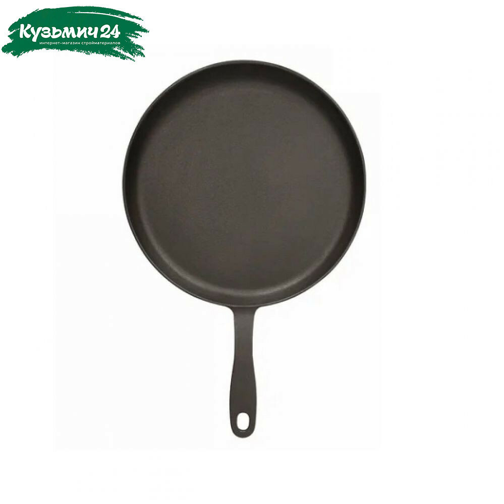 Сковорода чугунная Boniron с литой ручкой 260х15 мм В260/15-1