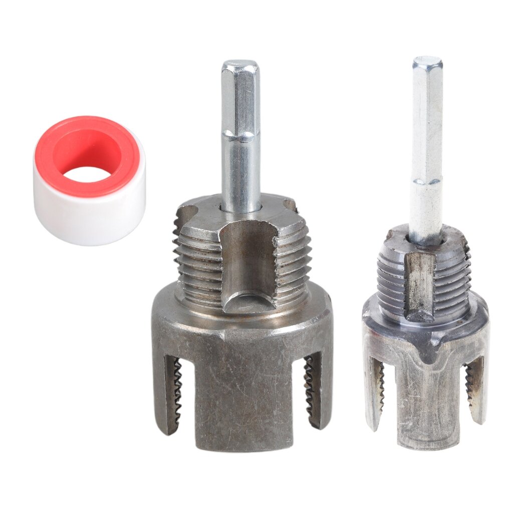 Инструмент для Изготовления Резьбы из ПВХ для Электродрели Резьбонарезчик Для Труб из ПВХ Открывалка для Резьбы для Водопроводных Труб для Домашнего Ремонта Аксессуары