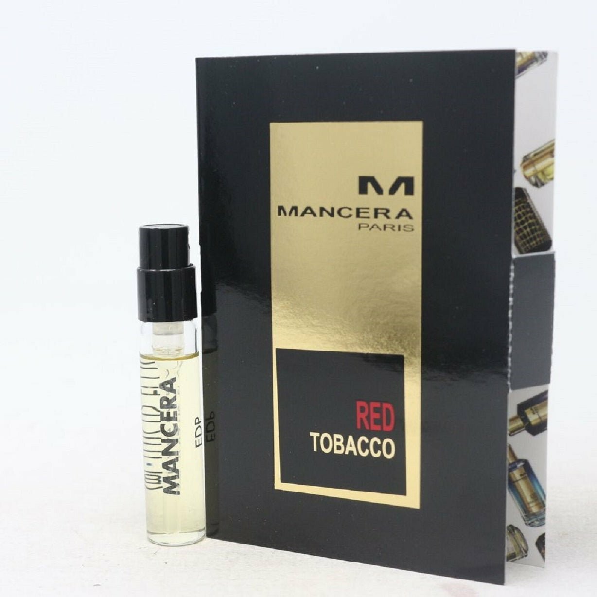 Парфюмерная вода Mancera Red Tobacco, древесно-пряный унисекс-парфюм, 2 мл