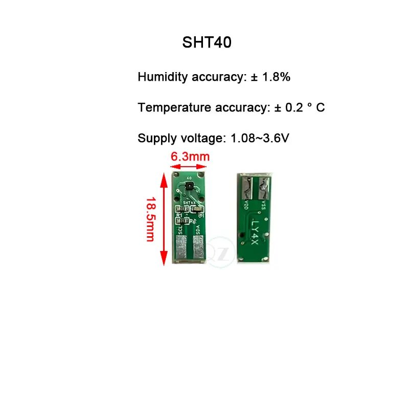 Датчик температуры и влажности SHT45 SHT41 SHT40 SHT35 SHT31 SHT30 SHT20 SHT10