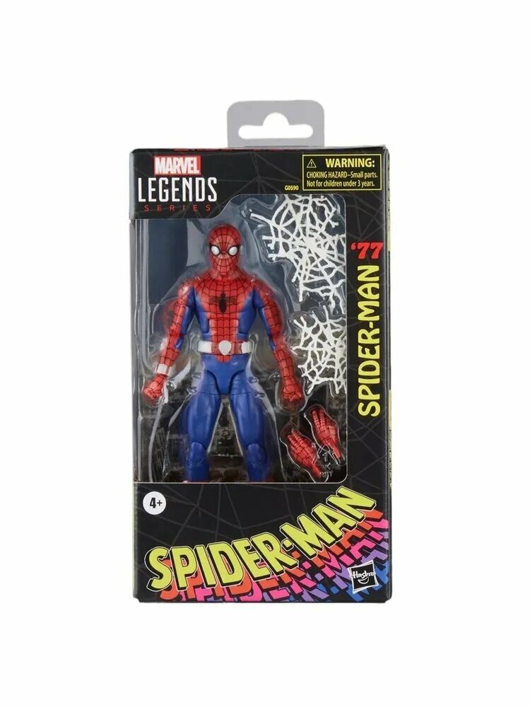 Фигурки Hasbro Marvel Legends Series Action Figures Spider-Man '77-16cm; Марвел фигурки