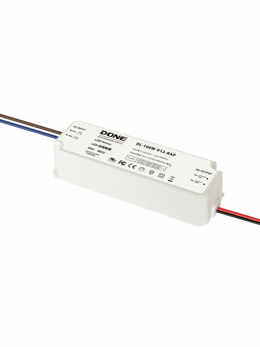 Источник питания AC-DC Done Electronic DL-100W-V12-RAP
