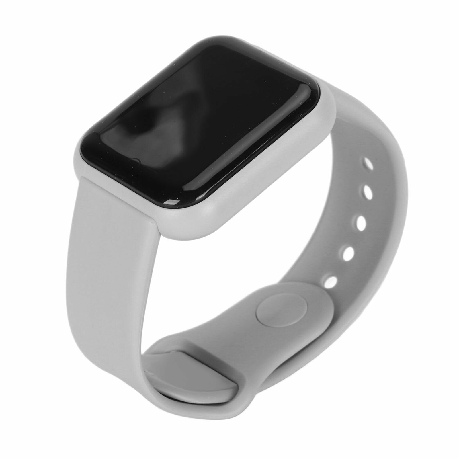 1.4inch Smart Watch 150mAh Step Counter Alarm Incoming Message Alert Sports Mode Waterproof Fitness Watch for IOS 9.0 for Android 5.0 Smartphone Grey