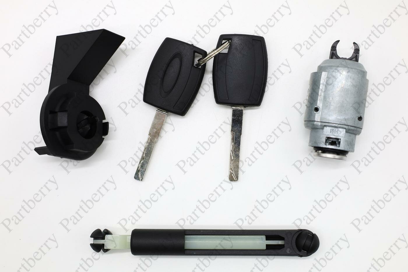 Личинка замка капота с ключом PARTBERRY PB501804 для FORD 1355231, FORD 1343576, FORD 1343577.