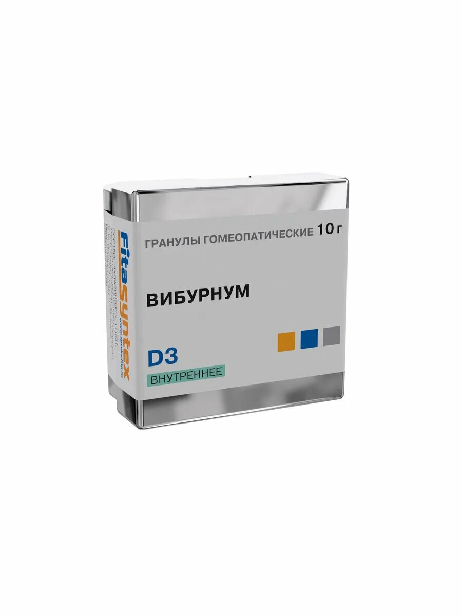 Вибурнум D3, гранулы гомеопатические моно, 10 грамм , Фитасинтекс