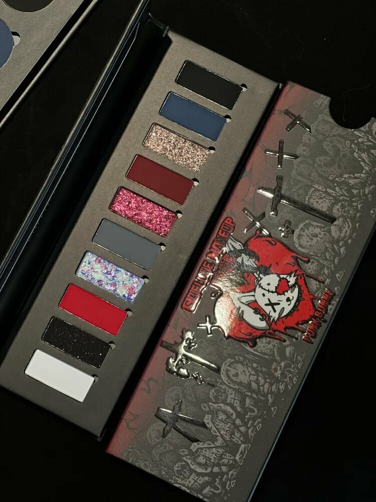 Shellwe Makeup x Freya86 Mini Size Punk Bunny Палитра теней для век Официальная одежда