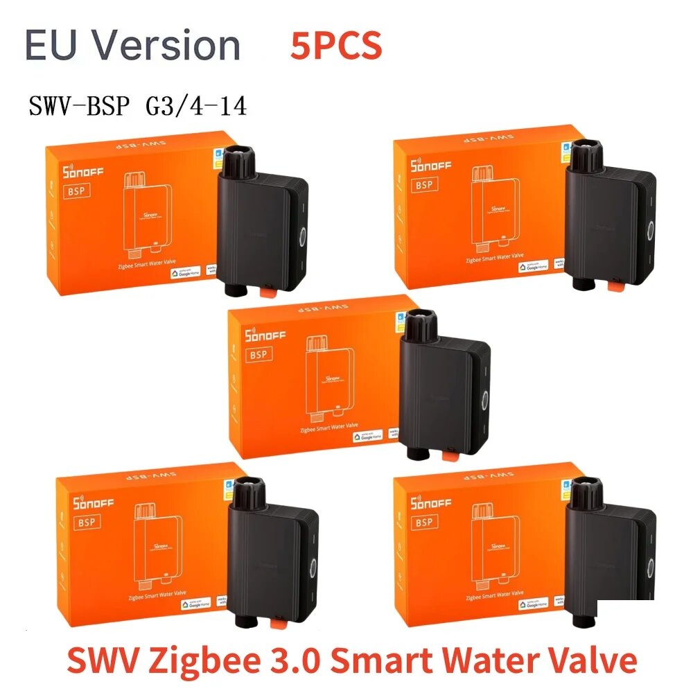 SONOFF SWV-BSP Zigbee Клапан для полива SWV-BSP(5PCS)