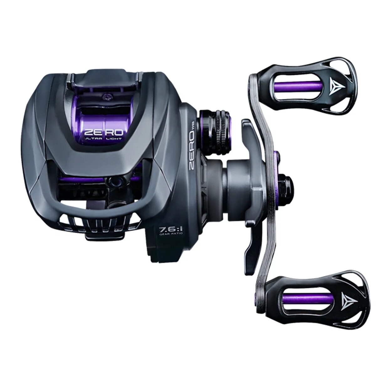 Seasir ZERO119 черная/фиолетовая катушка для наживки left hand