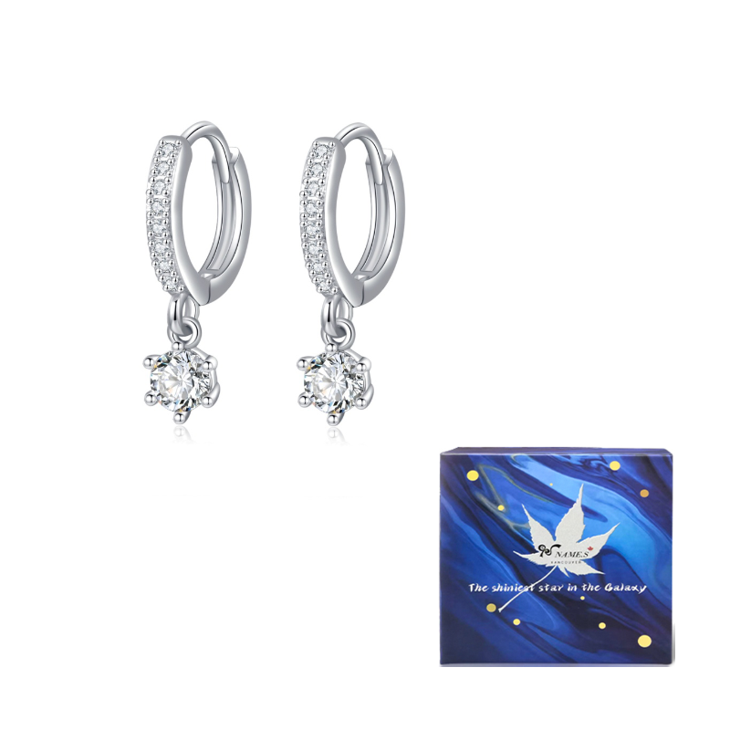 Серьги, Swarovski Zirconia