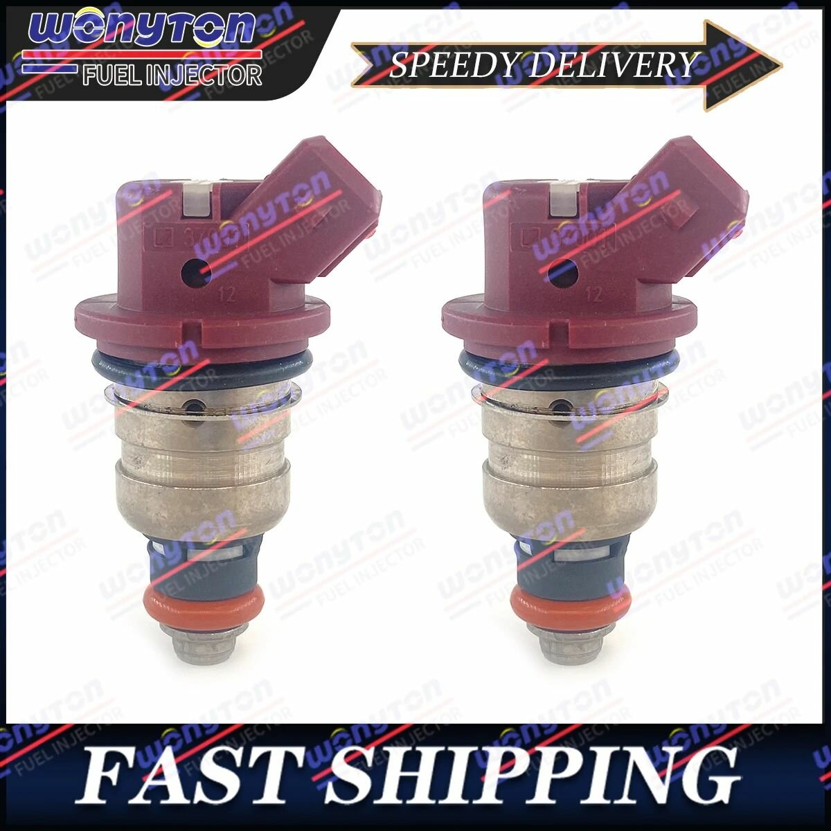 2 шт. Топливные форсунки Wonyton 275500460 совместимы с 2000-2007 Seadoo GTX/RX/LRV/XP/3D