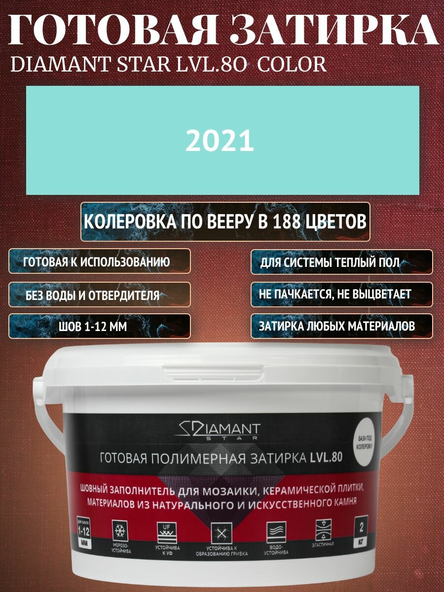 Готовая затирка Diamant Star Color Цвет 2021