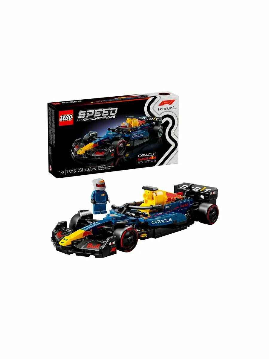 Конструктор LEGO Speed Champions Oracle Red Bull Racing, для детей 7-9 лет
