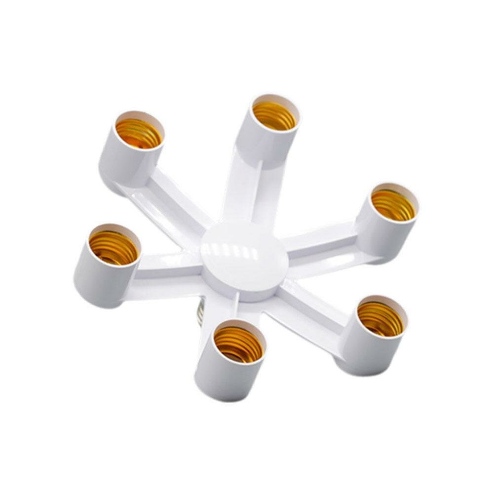 Цокольный разветвитель для патрона Е27 на 4/5/6 гнезд