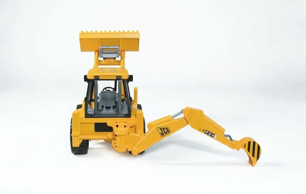 Машинка-экскаватор JCB "4CX", с полнофункциональным погрузчиком — фото 1
