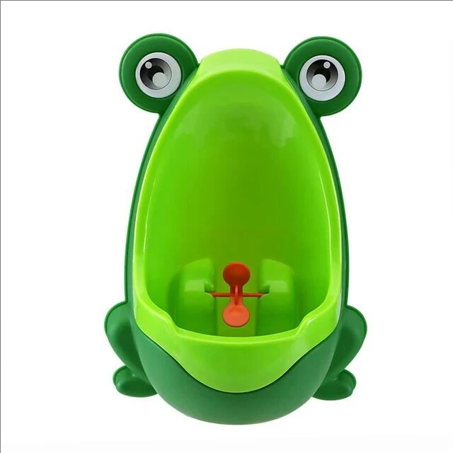 Детский туалет с героями мультфильмов, дорожный горшок, детский настенный писсуар в форме лягушки, стоячий писсуар для приучения к туалету для мальчиков