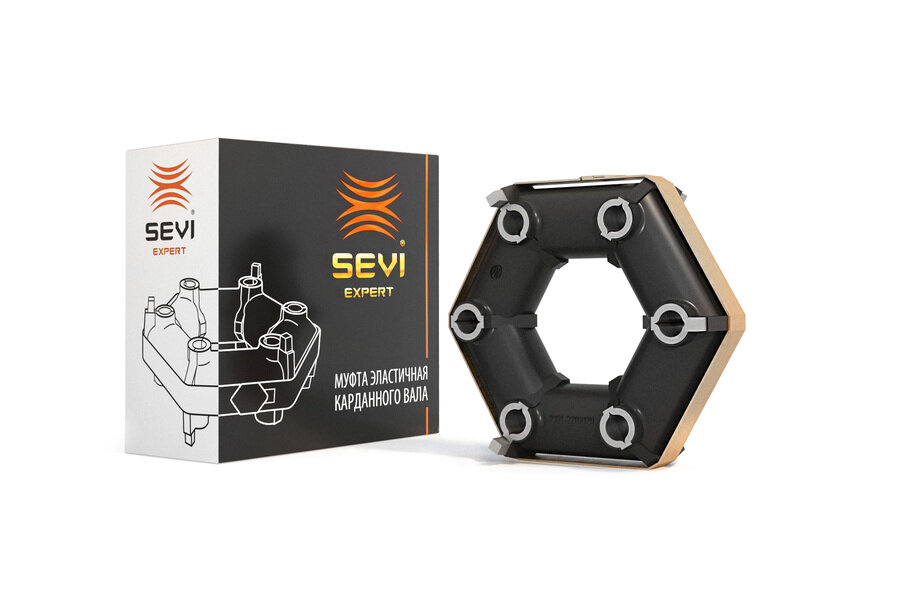 Муфта эластичная карданного вала ВАЗ 2101, 2121 Сэви-Эксперт (артикул 3105)