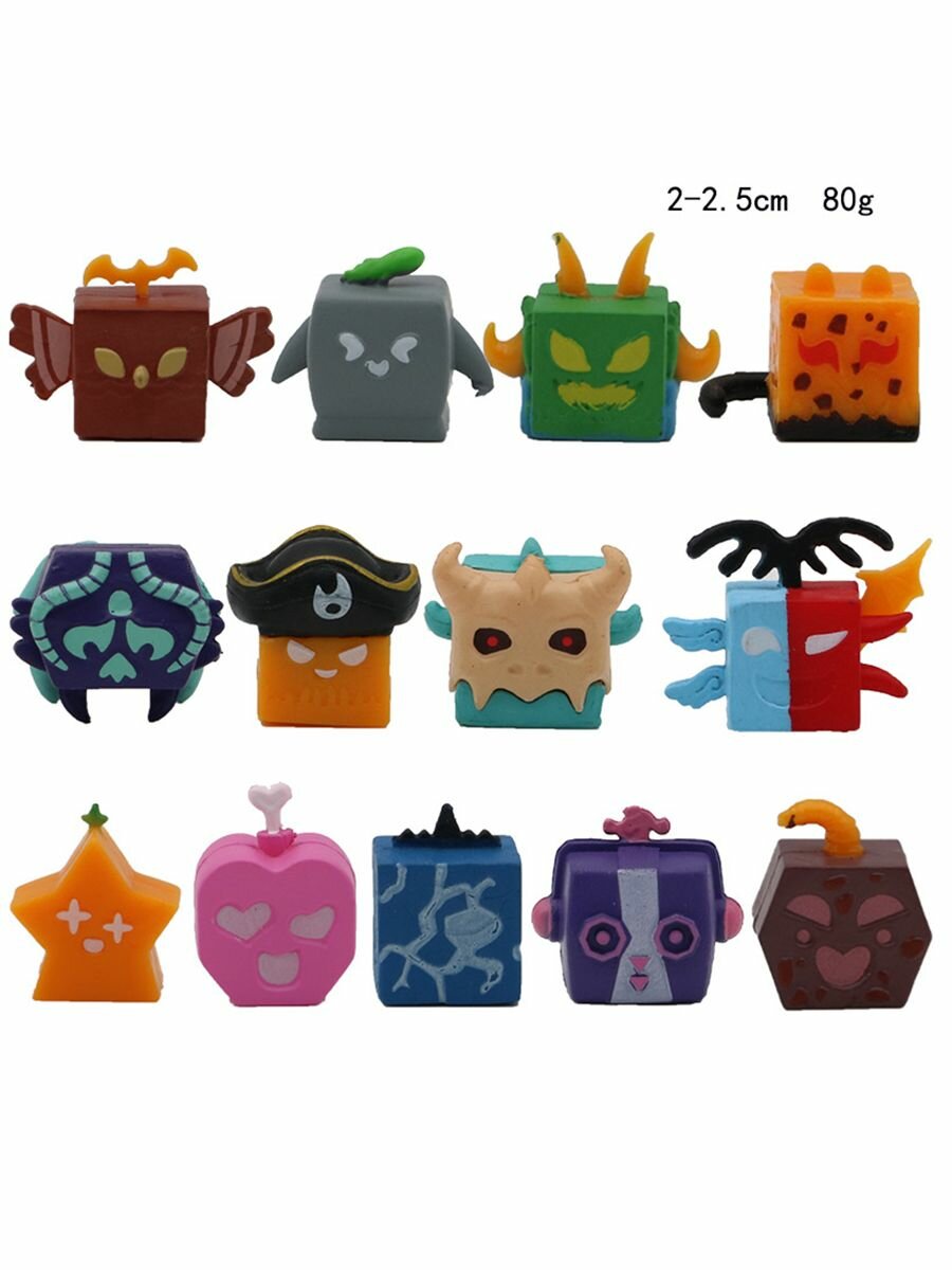 Аниме фигурка ONE PIECE Дьявольский фрукт 2-2.5cm