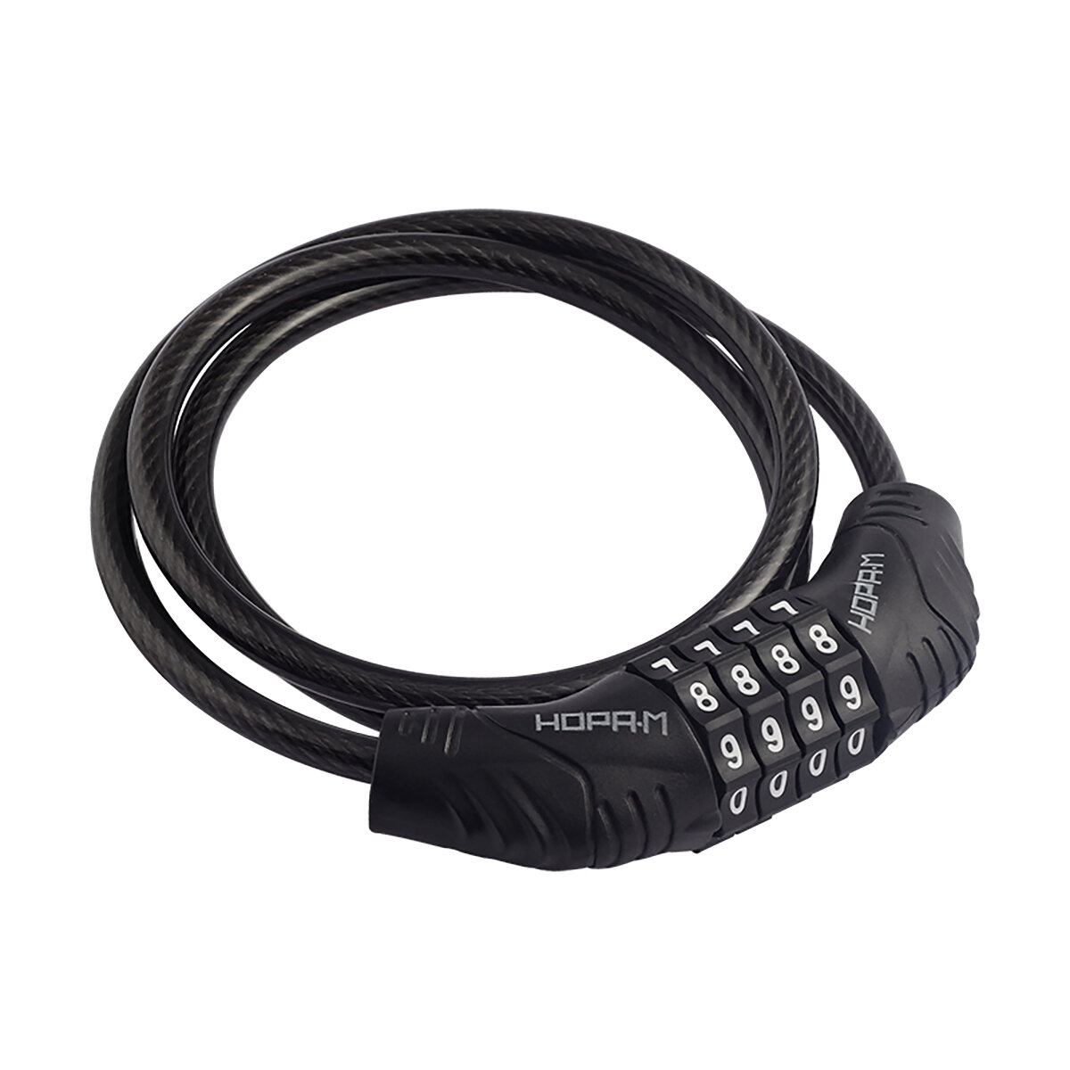 Замок велосипедный кодовый Нора-М №21, тросовый, 6 x 800 мм.