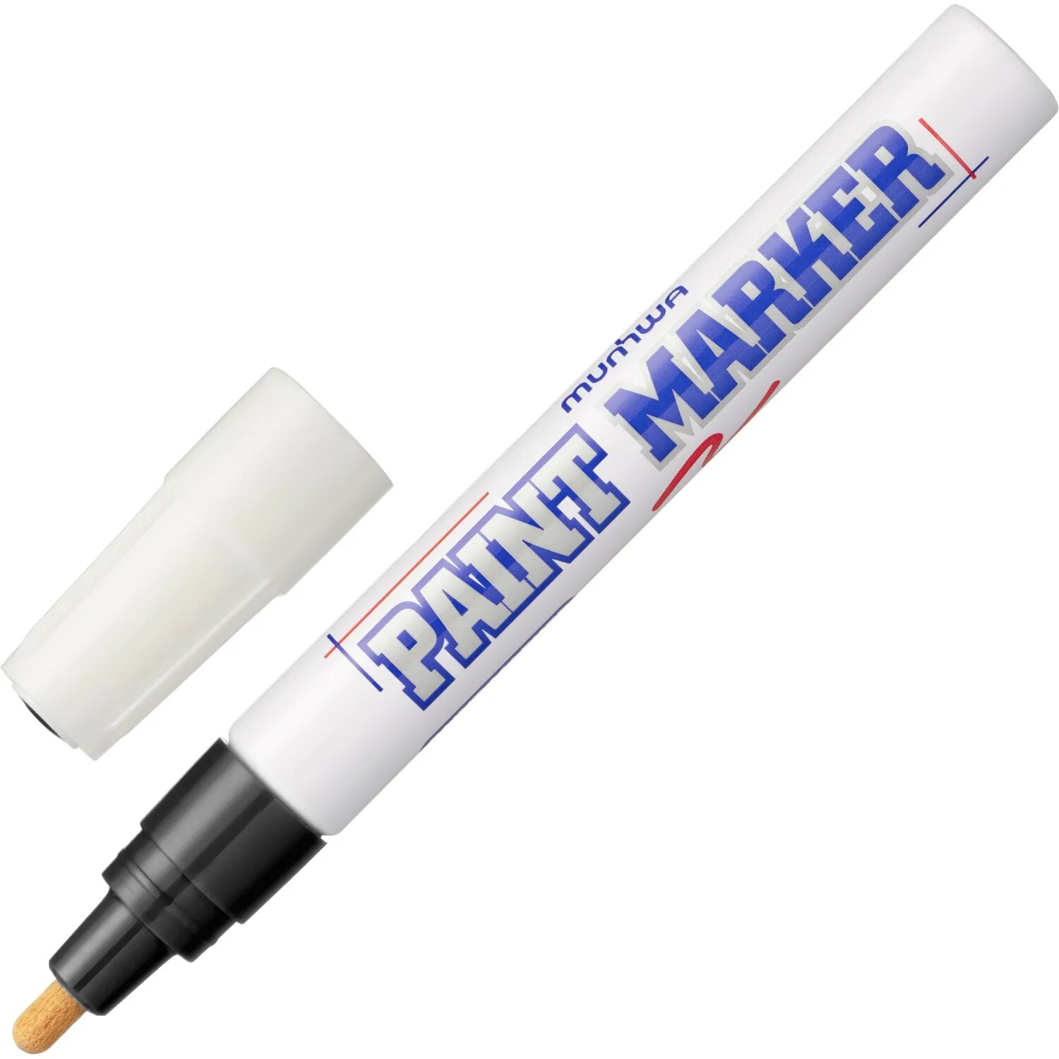 Маркер лаковый MunHwa 4 мм черный