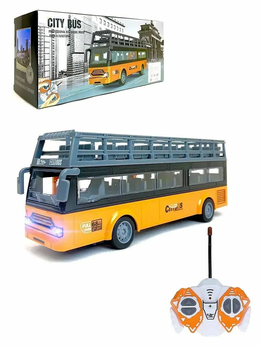 Автобус двухэтажный на радиоуправлении, QH204-9D
