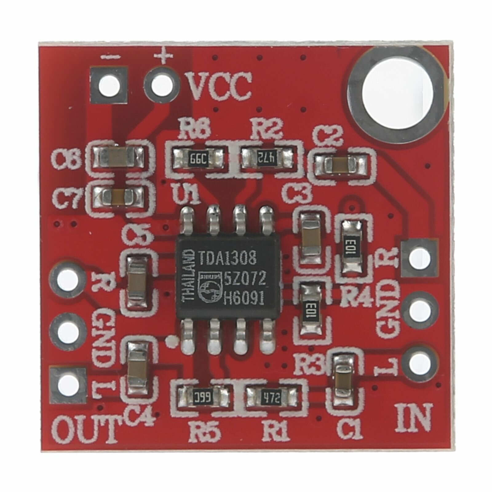 Усилитель наушников TDA1308 3V-6V