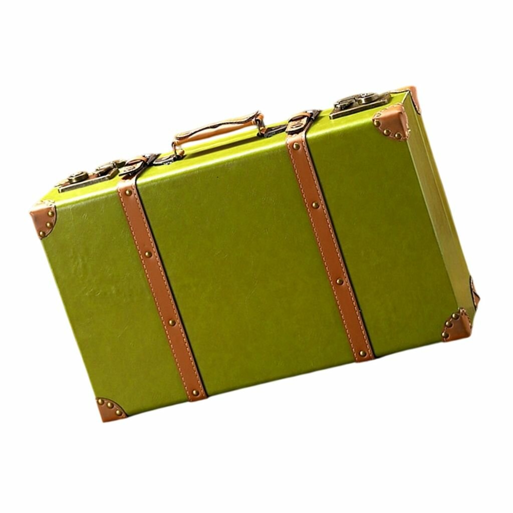 Чемодан из дерева для декора