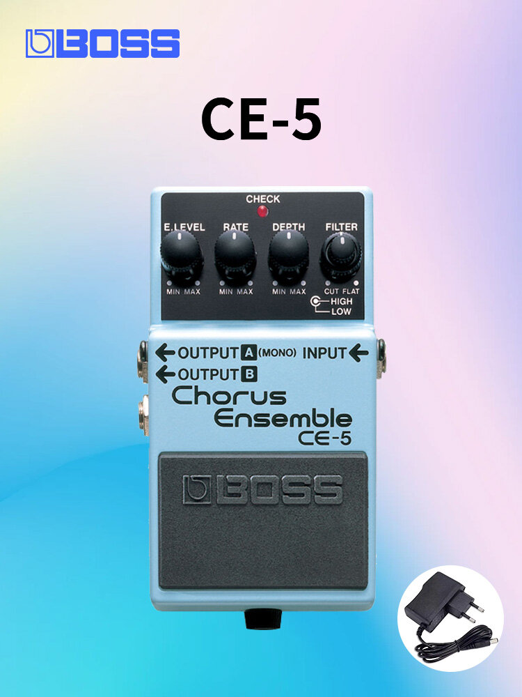 BOSS CE-5 классическая кораусель педаль эффектов электрическая гитара аксессуары