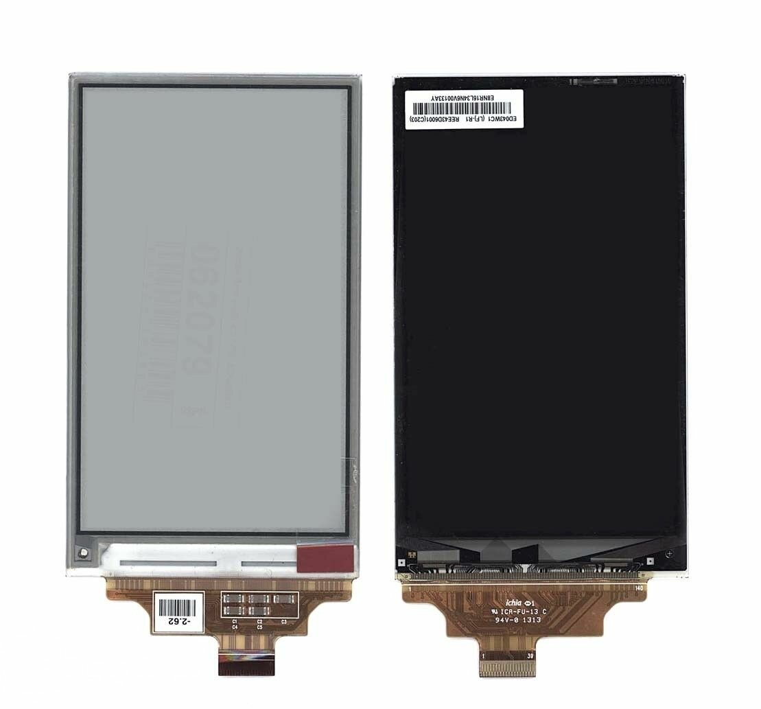 Экран для электронной книги e-ink совместимый с 4.3' PVI ED043WC1
