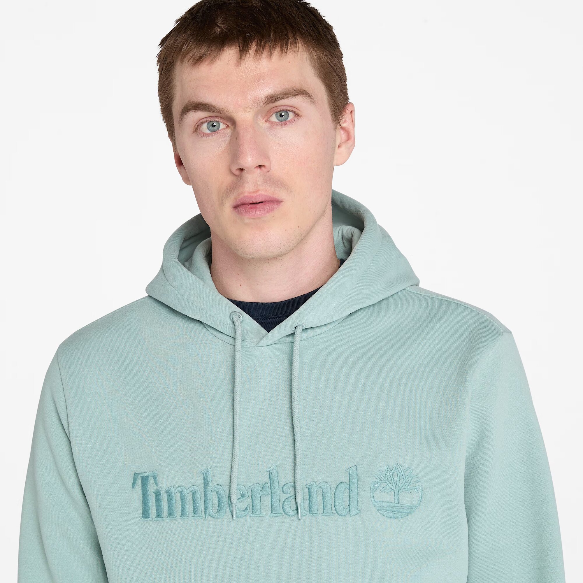 Толстовка Timberland, размер S, , сине-зеленый — фото 1