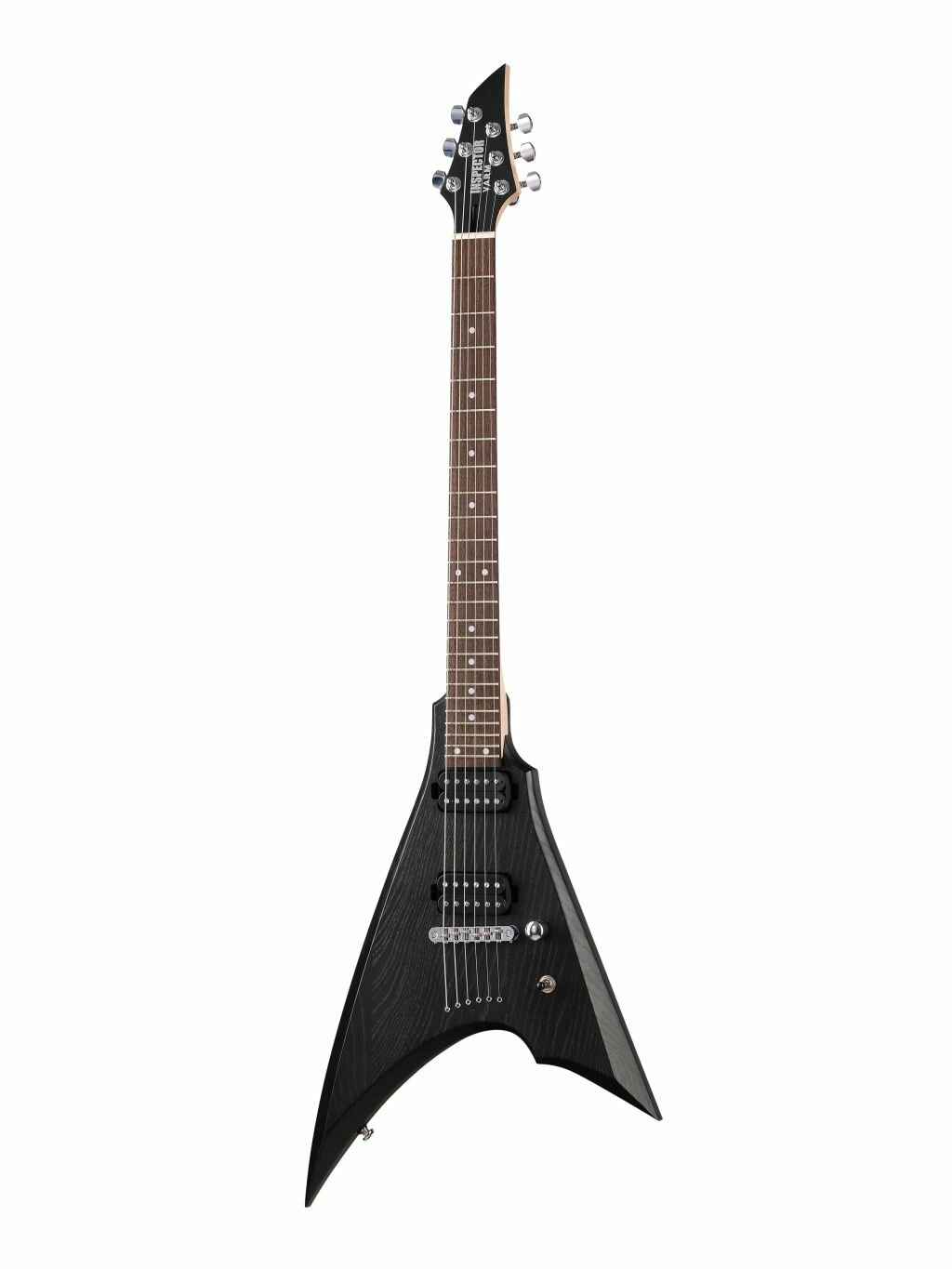 Inspector Varm 6 black Электрогитара, черная, с чехлом, Inspector
