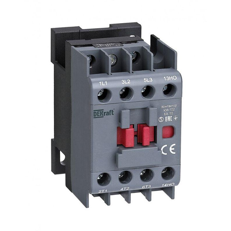 Контактор КМ-102 6А кат. 36В AC 1НЗ AC-3 AC-4, SCHNEIDER ELECTRIC 22056DEK (1 шт.)